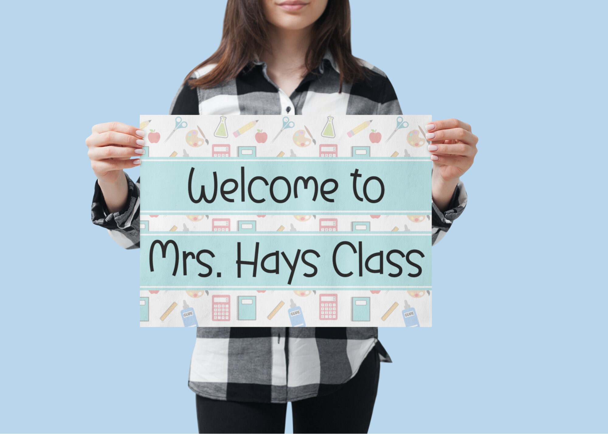 Editable First Day of School Sign - Personalized Welcome Back to School ...