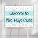 Editable First Day of School Sign - Personalized Welcome Back to School ...