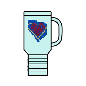 State Pride Insulated Stainless Steel Travel Mug (south Carolina) 3 ...