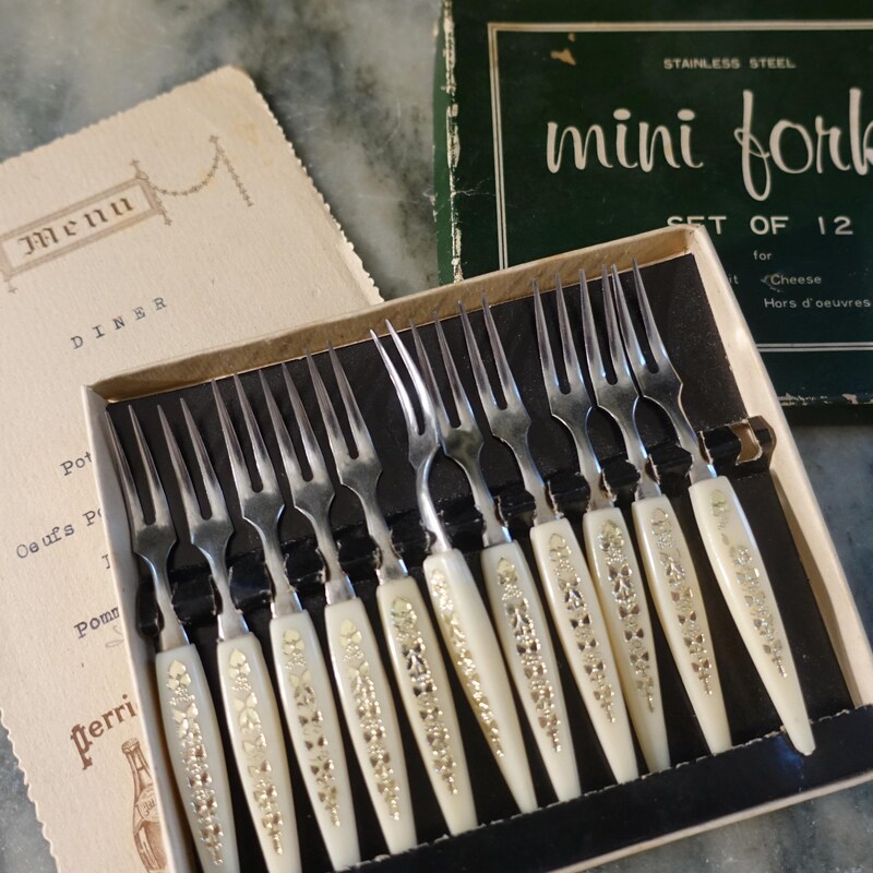 Appetizer Forks - Etsy