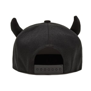 Horns Demon Hat Snapback Devil - Etsy