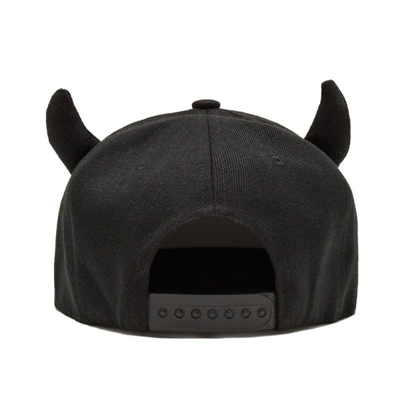 Horns Demon Hat Snapback Devil - Etsy