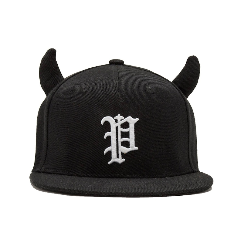 Horns Demon Hat Snapback Devil - Etsy