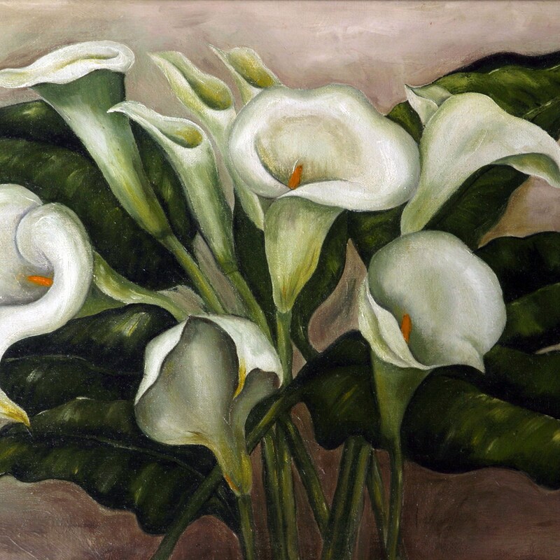 Calla Lily Painting - Etsy