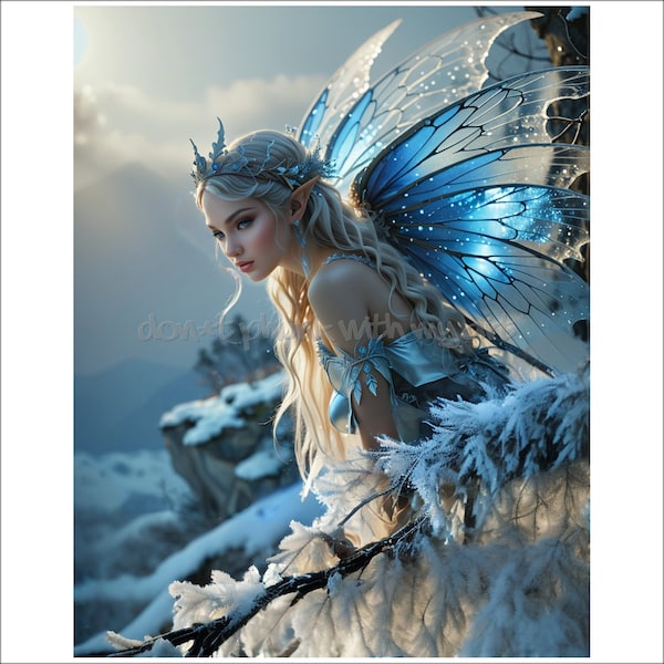 Snow Fairy - Etsy