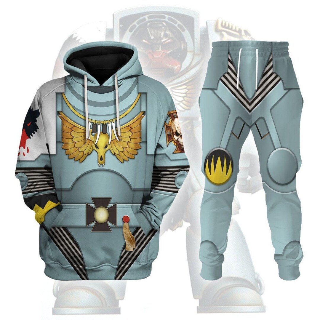 Indomitus Terminator Costume Hoodie, Warhammer 40k Cosplay Hoodie ...