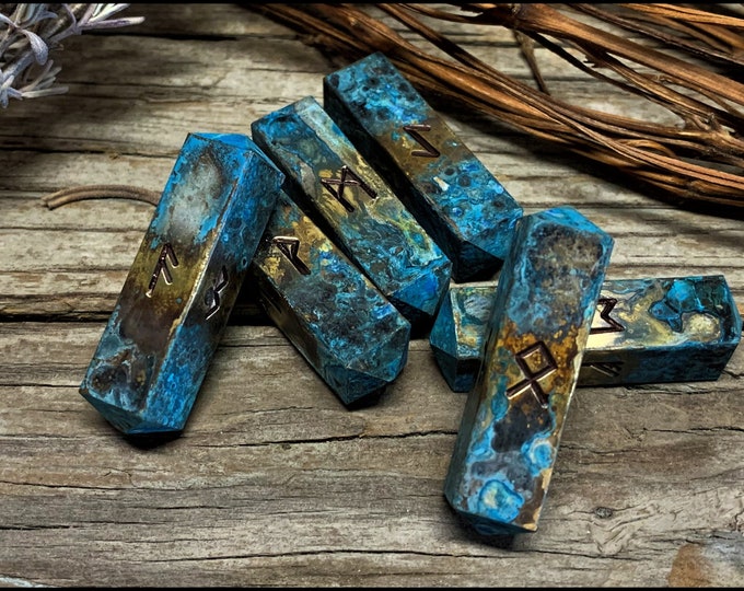 Rune Casters: Brass Runes for Role Playing Games, Scrying, and Magic - Etsy