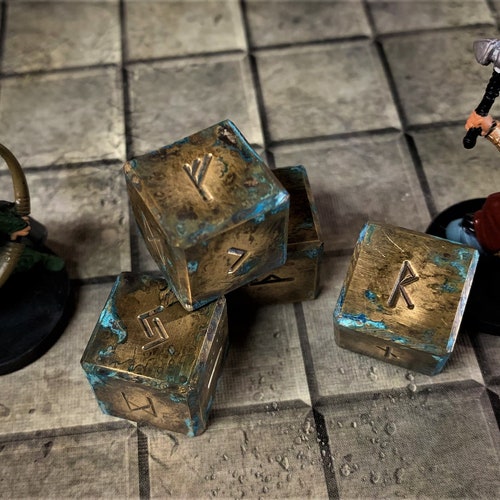 Dice of the Ancients: A Tabletop RPG Accessory™ Set of Four - Etsy