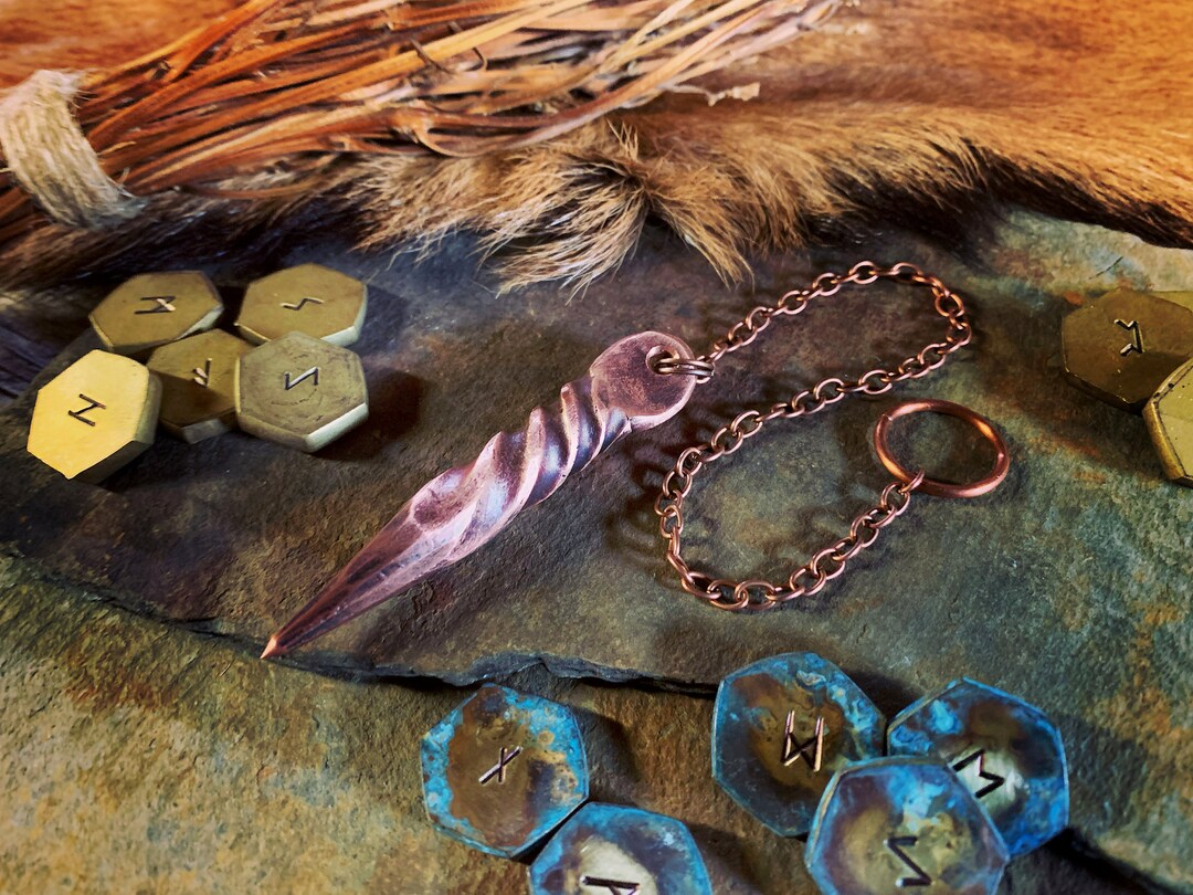 Magical Copper Pendulum for Scrying Divination Witchcraft Spells Reiki ...