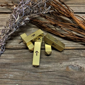 Rune Casters: Brass Runes for Role Playing Games, Scrying, and Magic - Etsy