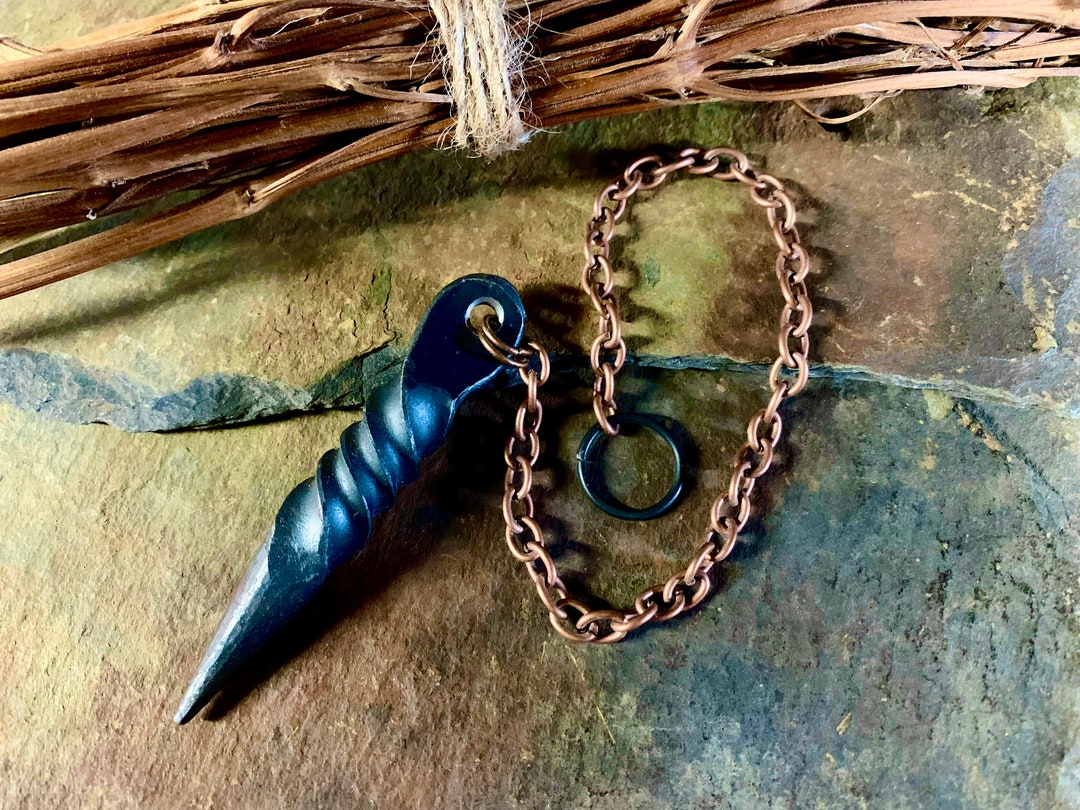 Magical Iron Pendulum for Scrying Divination Witchcraft Spells Reiki ...