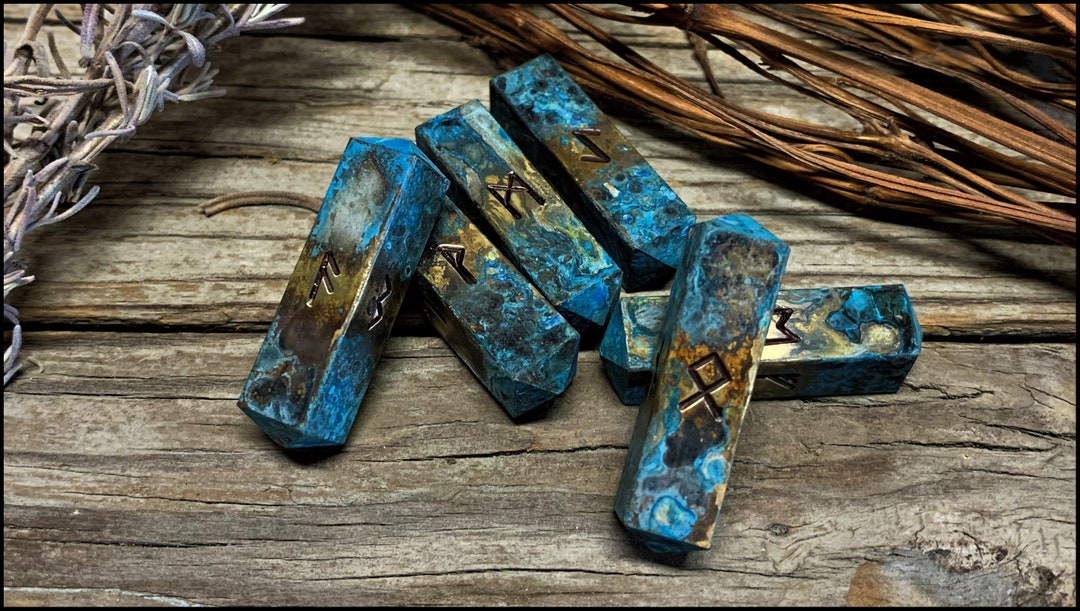 Rune Casters: Brass Runes for Role Playing Games, Scrying, and Magic - Etsy