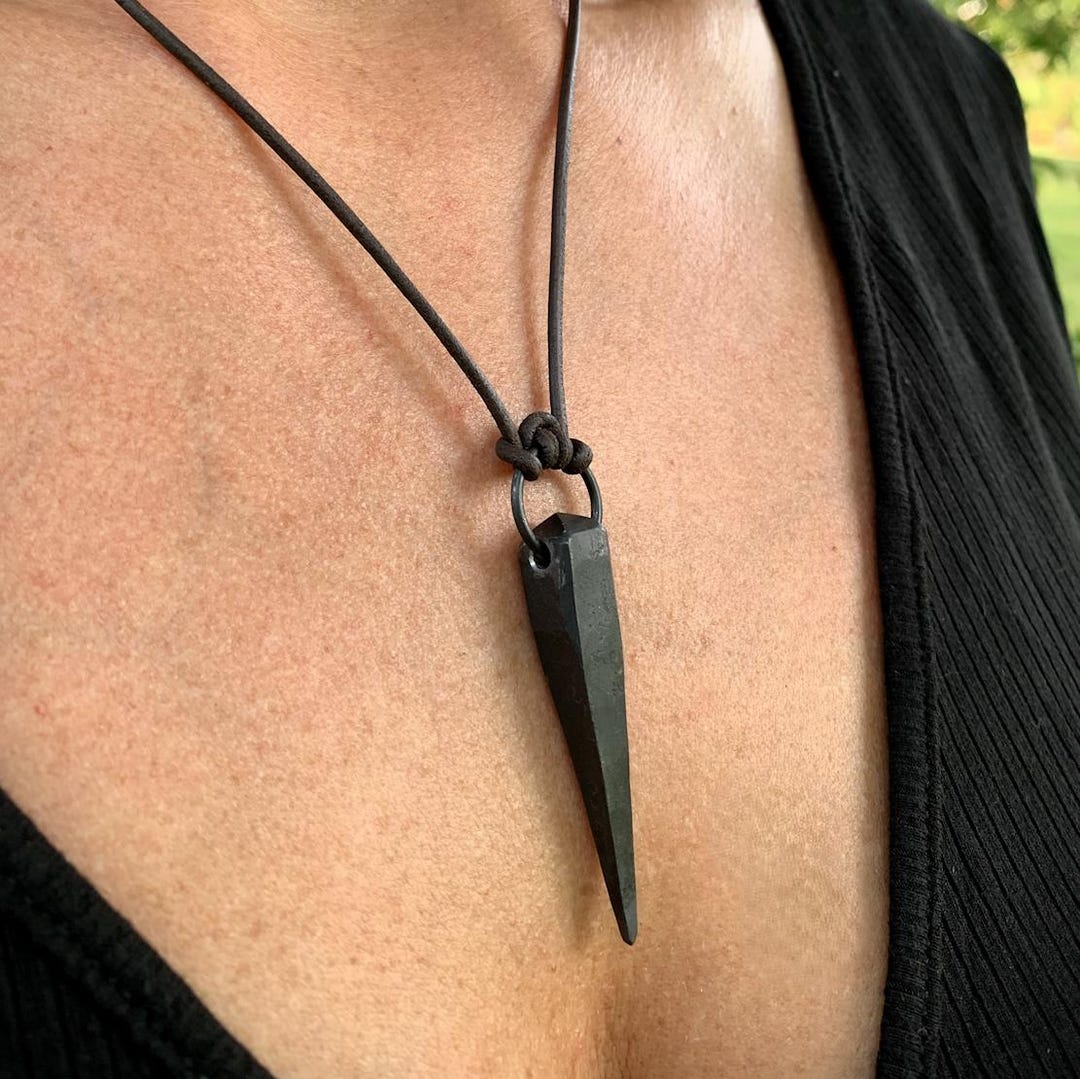 Coffin Nail Pendant Hand Forged Jewelry Witchcraft Talisman - Etsy