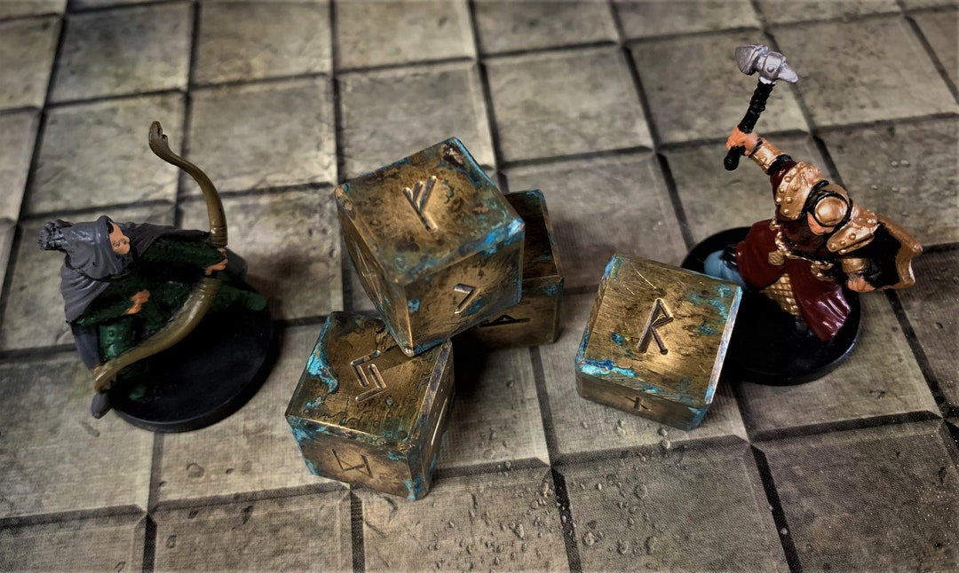 Dice of the Ancients: A Tabletop RPG Accessory™ Set of Four - Etsy