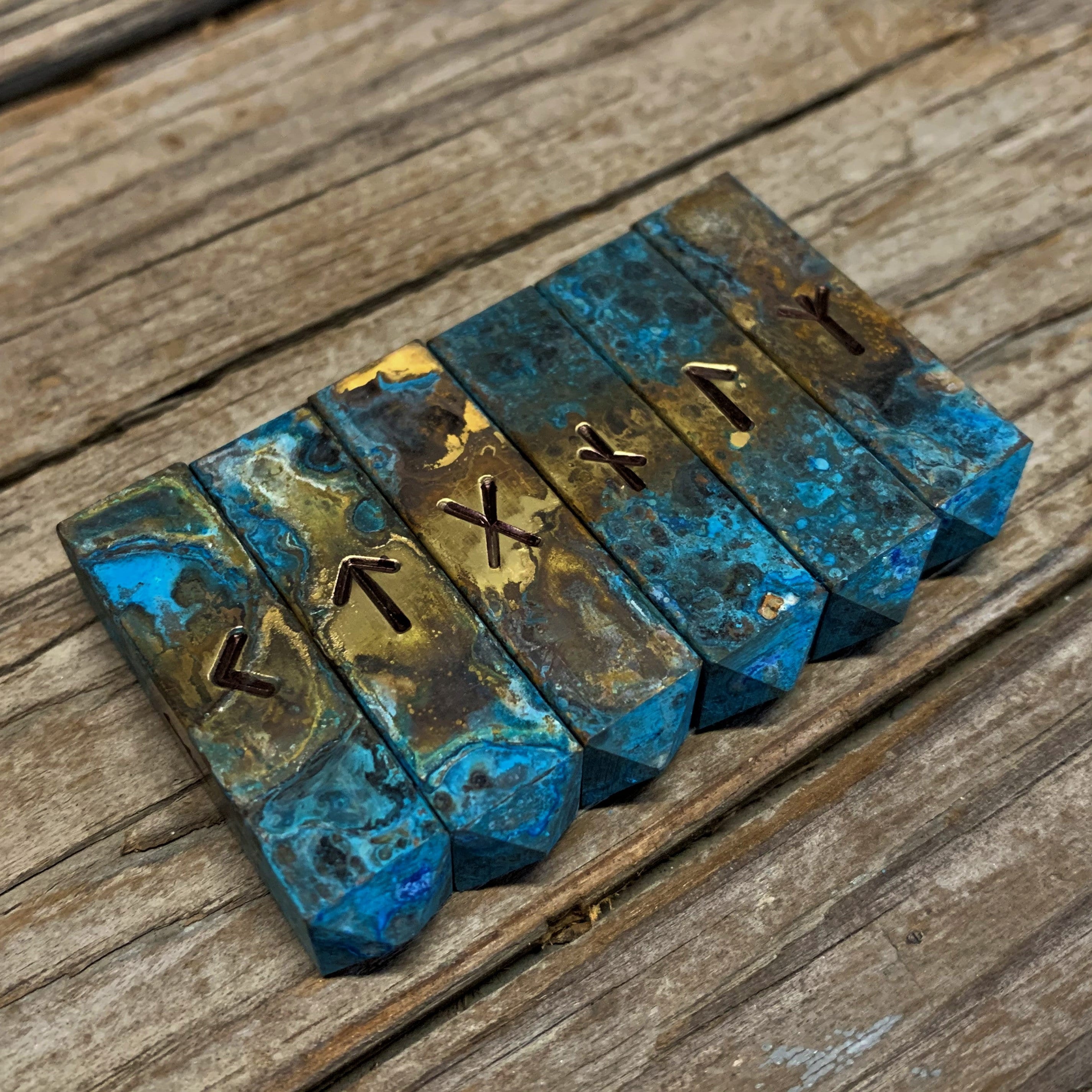 Rune Casters: Brass Runes for Role Playing Games Scrying and | Etsy Canada