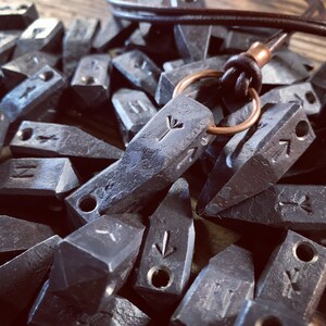 Fang of Fenrir Pendant Hand Forged Jewelry Witchcraft Talisman Viking ...