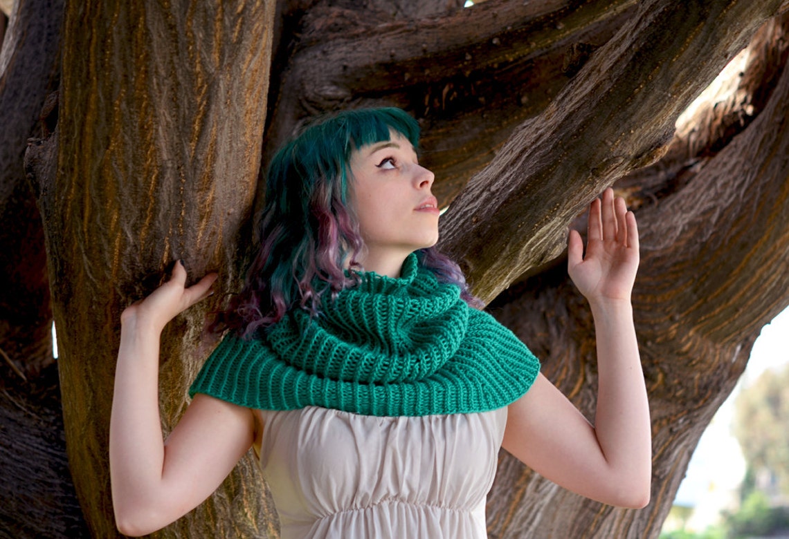 Volcano Cowl - Knitting Pattern PDF - Etsy