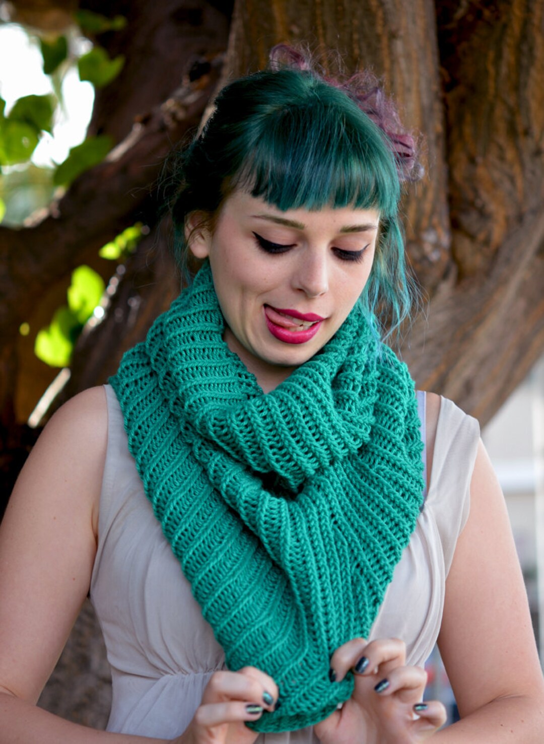 Volcano Cowl - Knitting Pattern PDF - Etsy