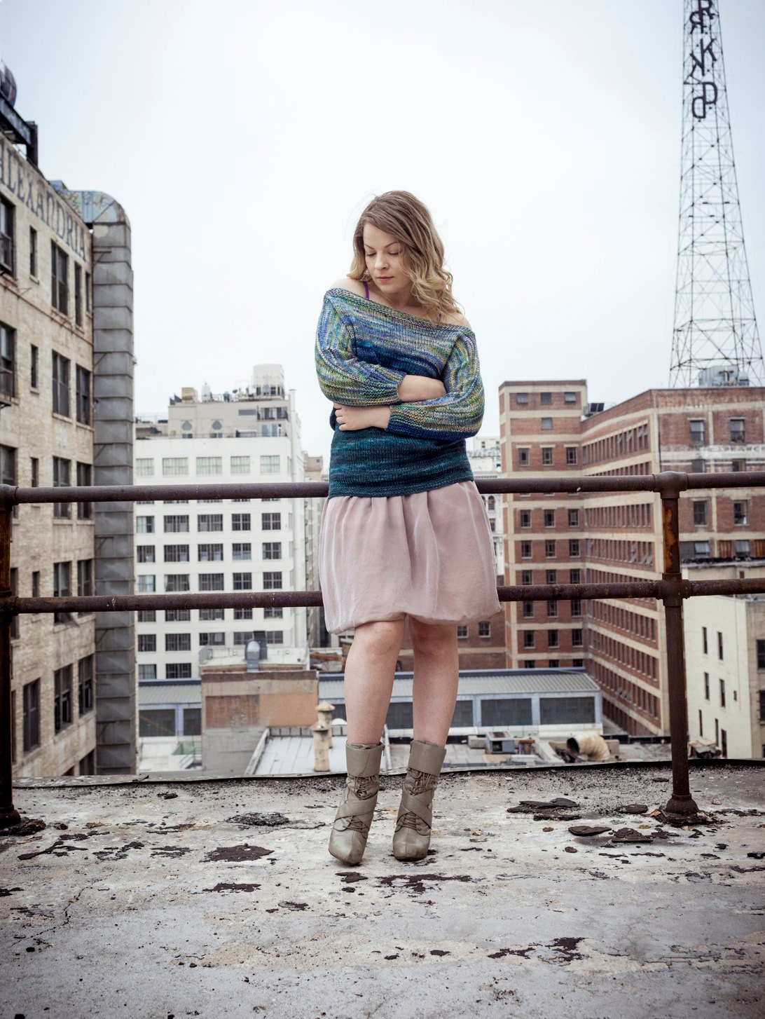 Dolman Tunic Pullover Hand Knitting Pattern PDF Ombre - Etsy