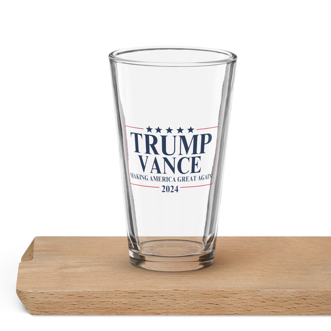 Trump & Vance Shaker Pint Glass - Etsy