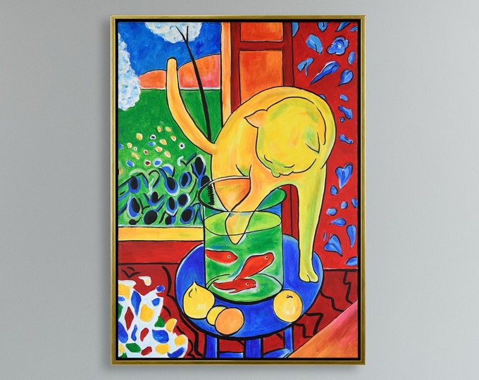 Henri Matisse - The Cat With Red Fish 40x50cm HANDMADE IN STOCK ...