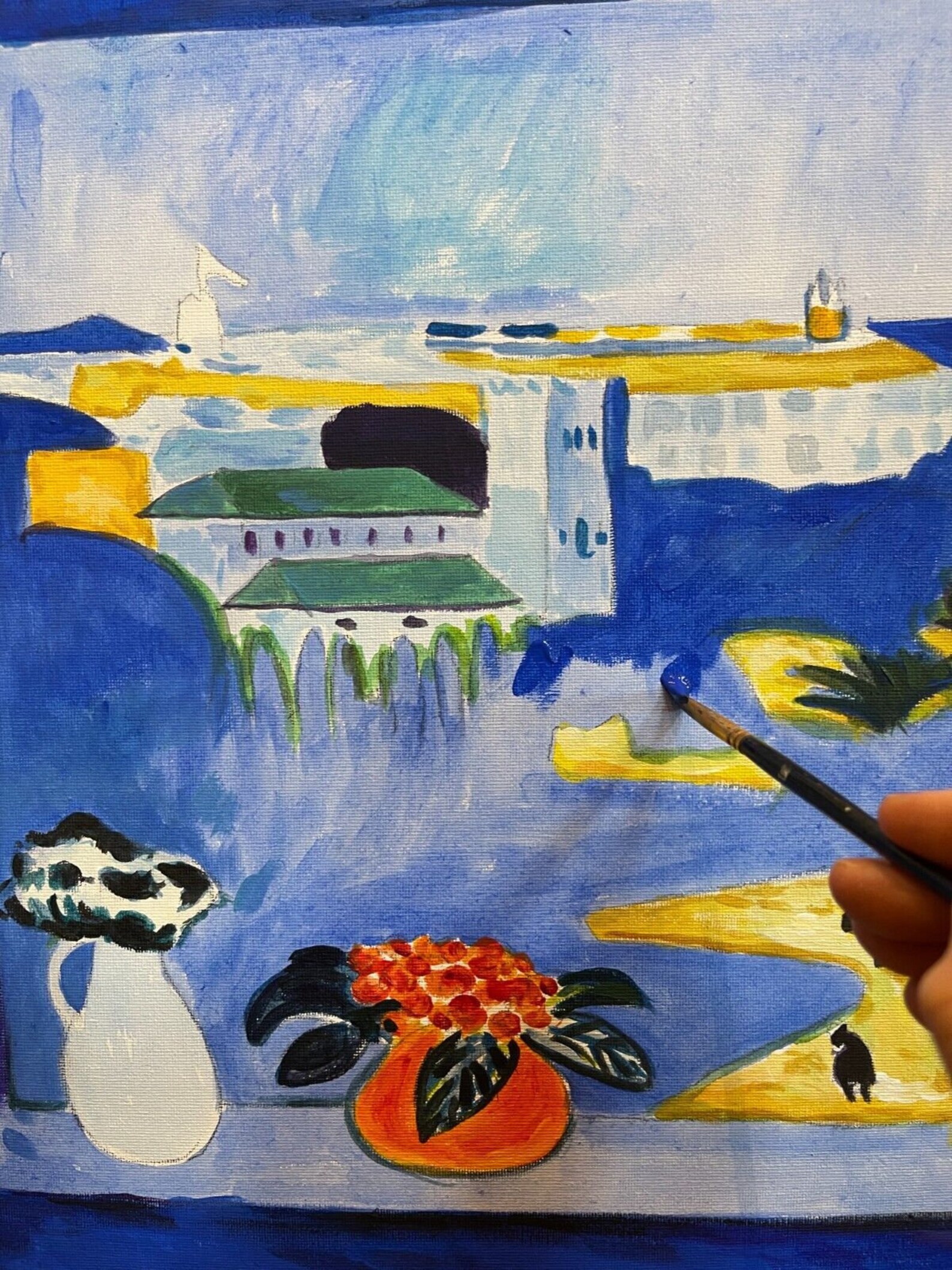 Window at Tangier - Henri Matisse Hand-painted Oil Painting ...