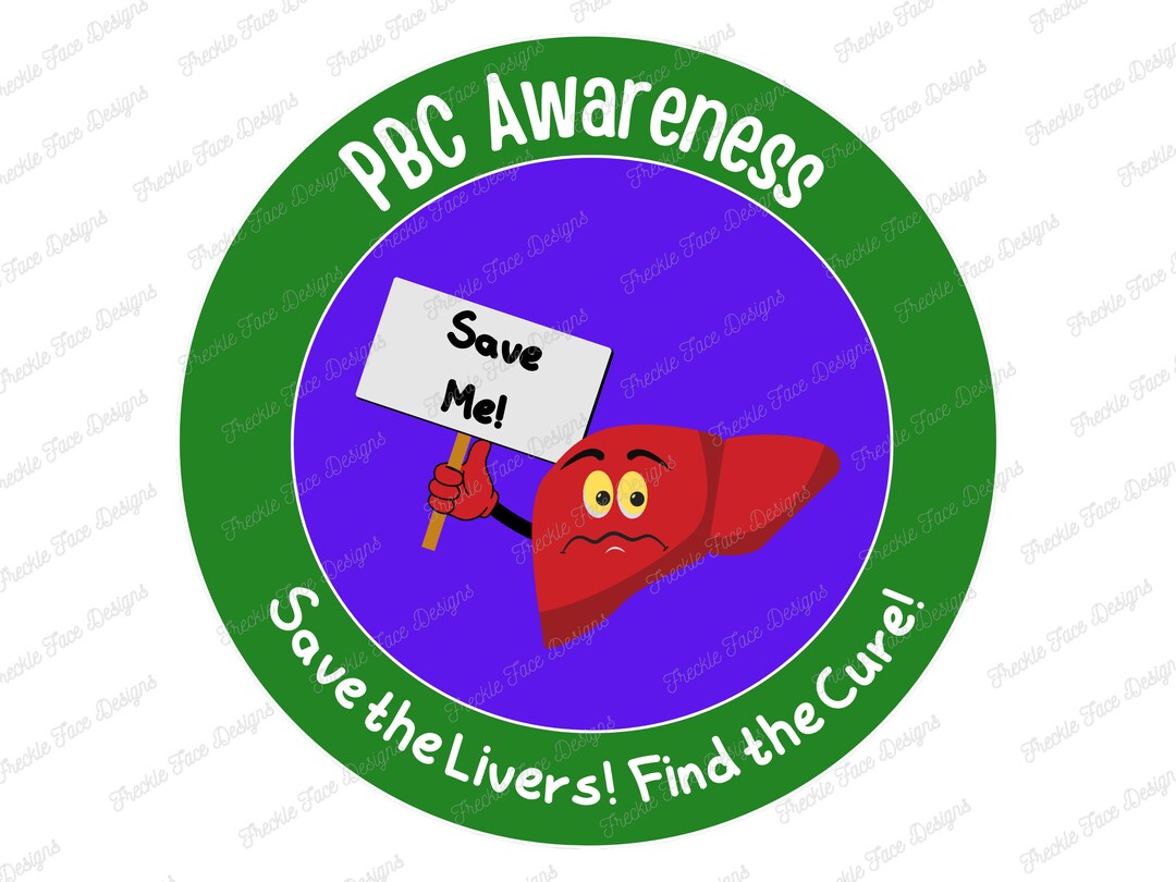 PBC Awareness Png, PBC Awareness Sublimation Design, Primary Biliary ...