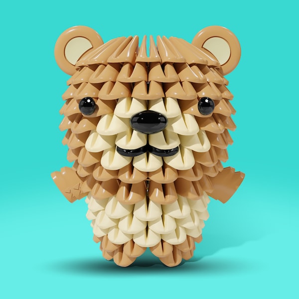 Bear Building Block - Etsy