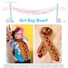 PDF Crochet Pattern - Hot Dog Scarf - Etsy Canada