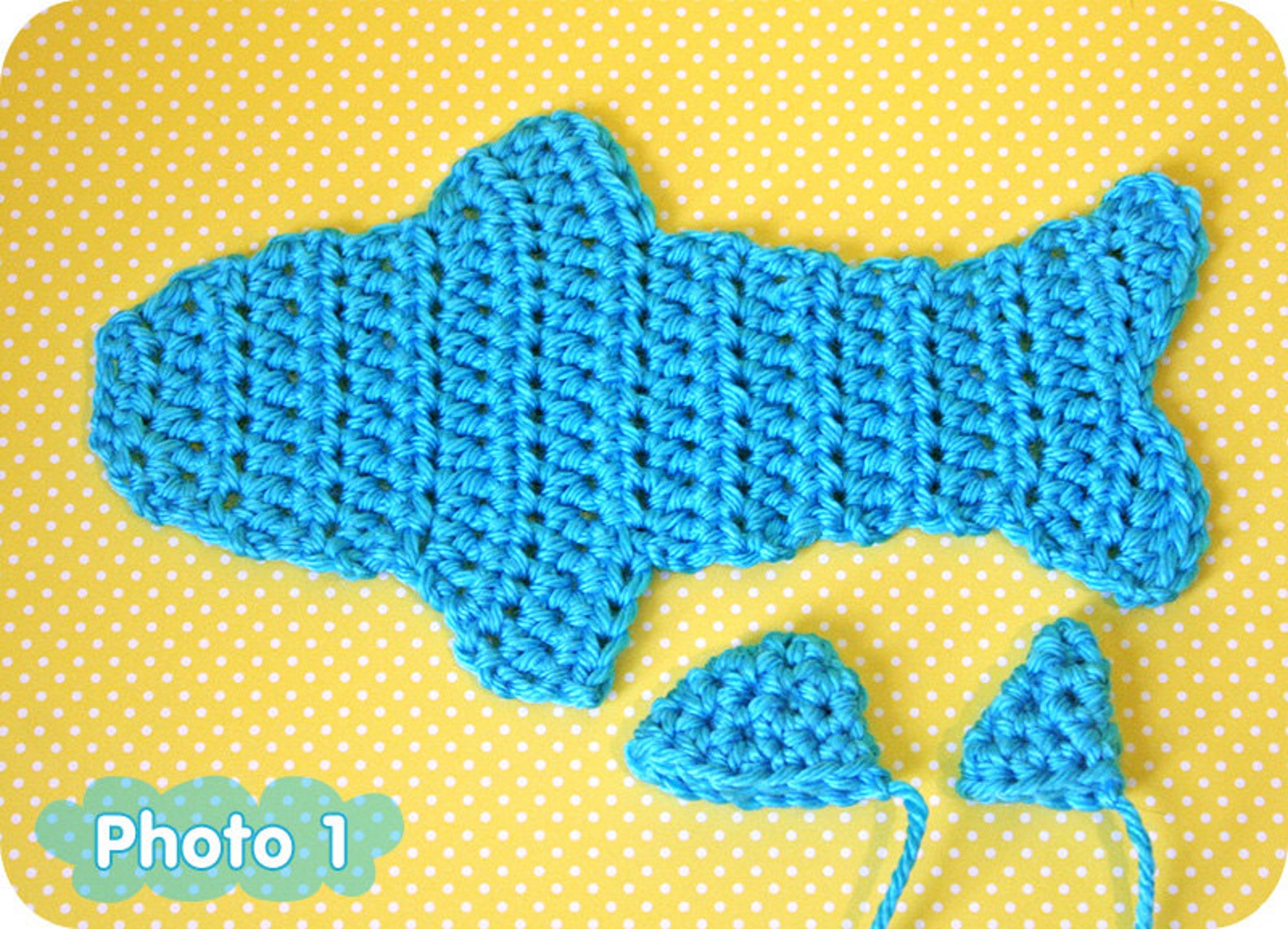 PDF Crochet Pattern - Gummy Shark Scarf - Etsy