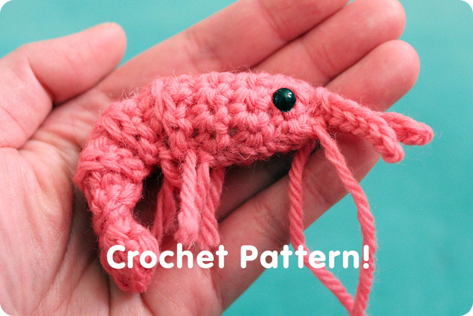 PDF Crochet Pattern Shrimp or Prawn Amigurumi - Etsy