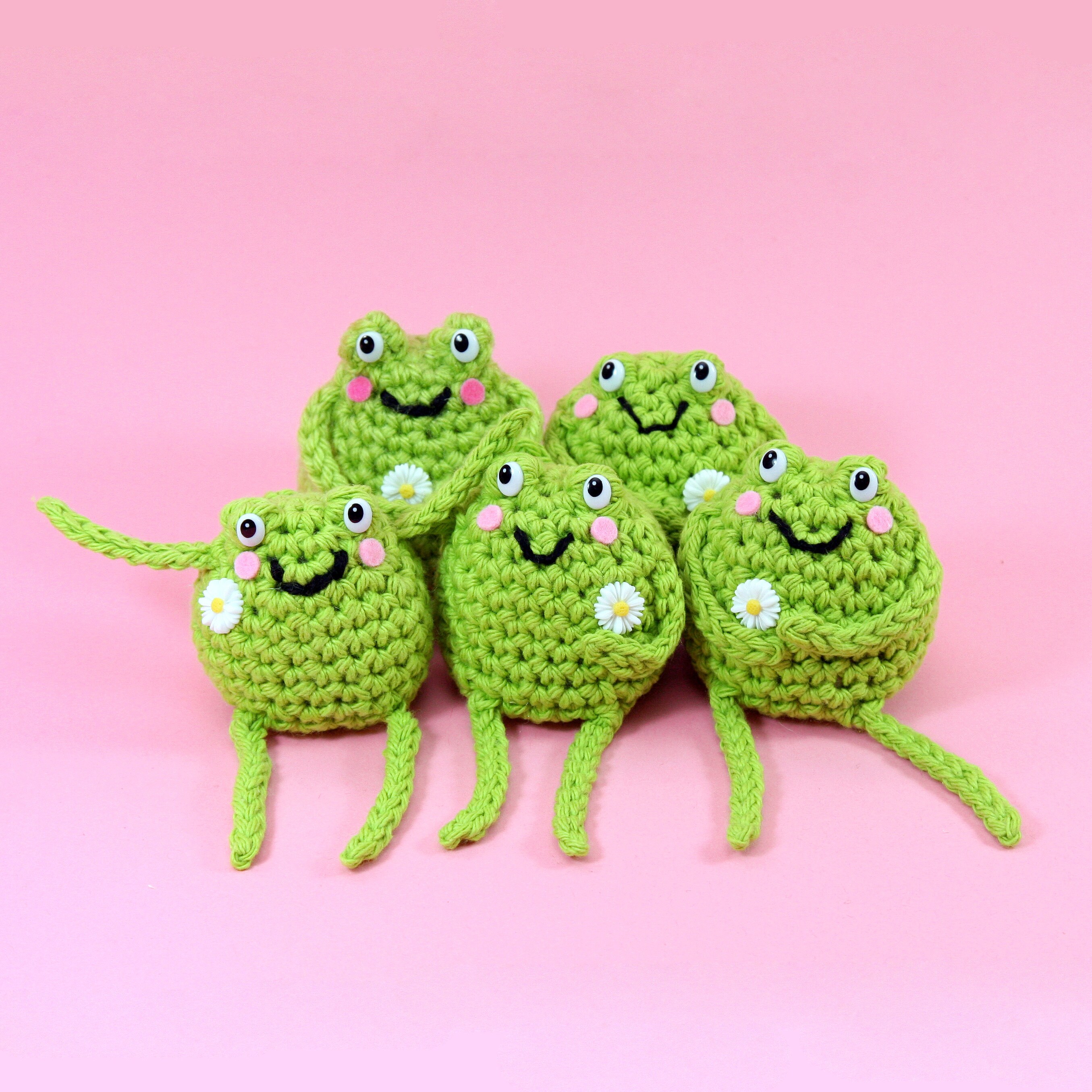 Cute Little Frog - PDF Crochet Pattern - Twinkie Chan - Amigurumi Toad ...
