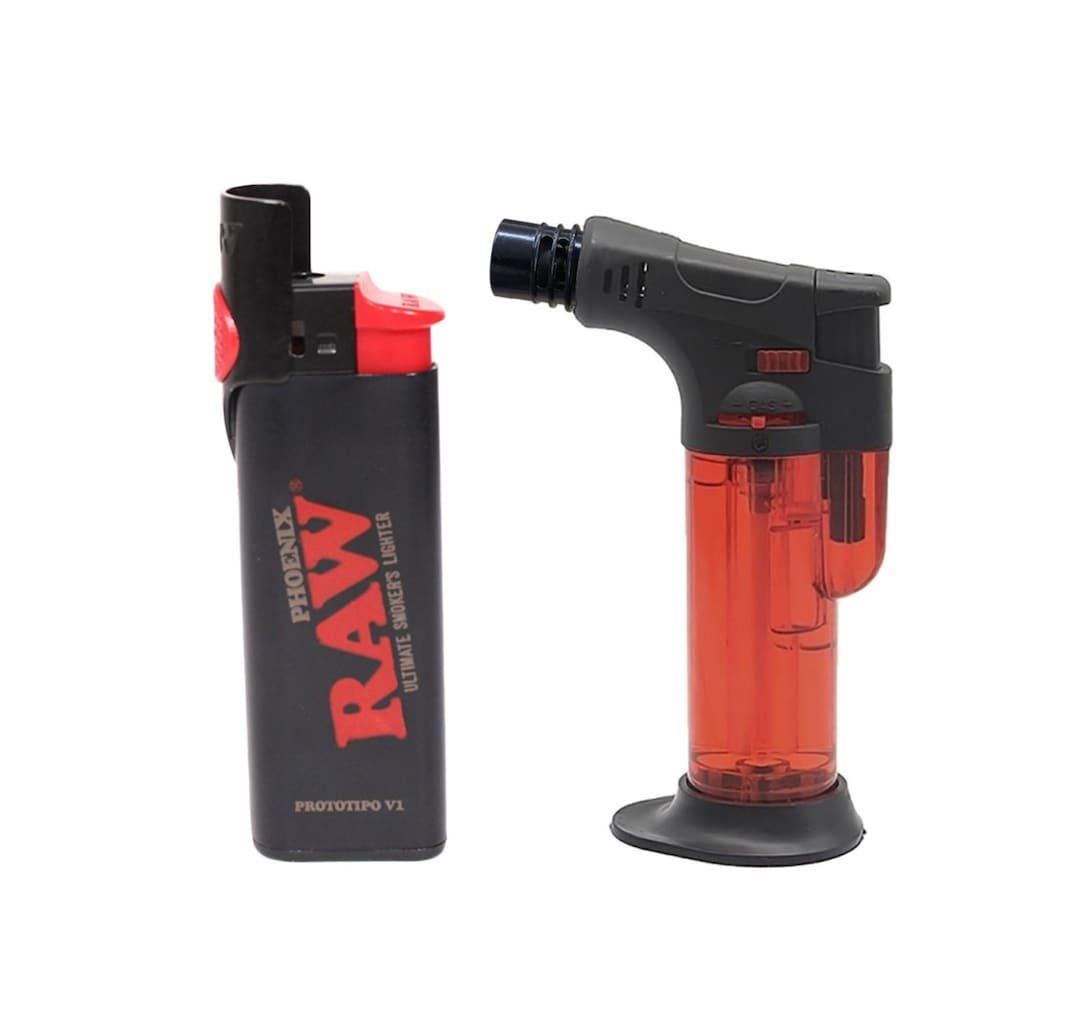 RAW Phoenix Lighter 1 Refillable Torch Lighter Red Color - Etsy