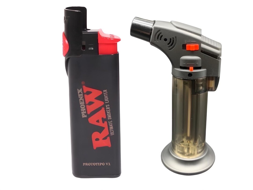 RAW Phoenix Lighter 1 Refillable Torch Lighter Black Color - Etsy
