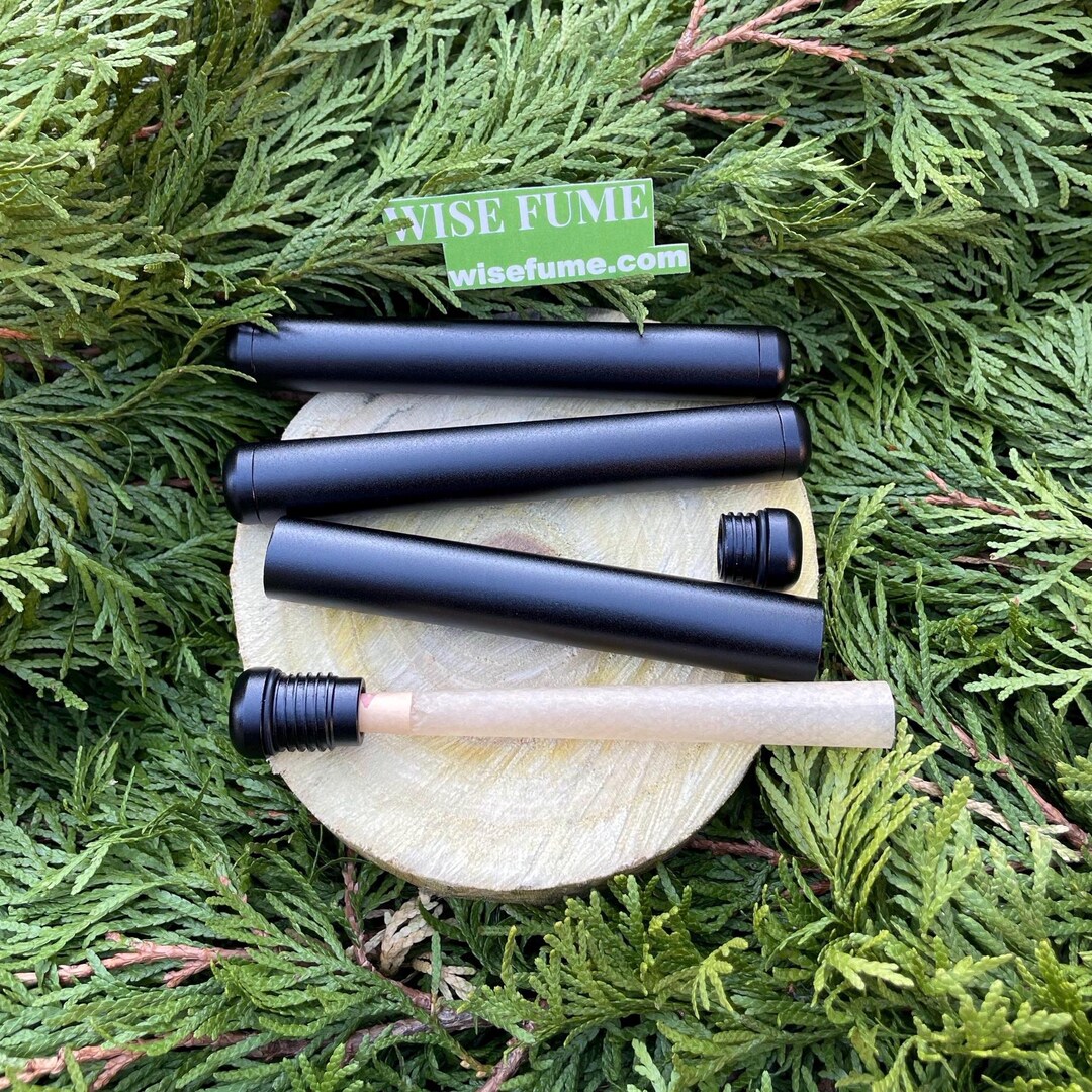 Matte Black Aluminum Doob Tube, Smell Proof Joint Holder (4.75 Inch) - Etsy