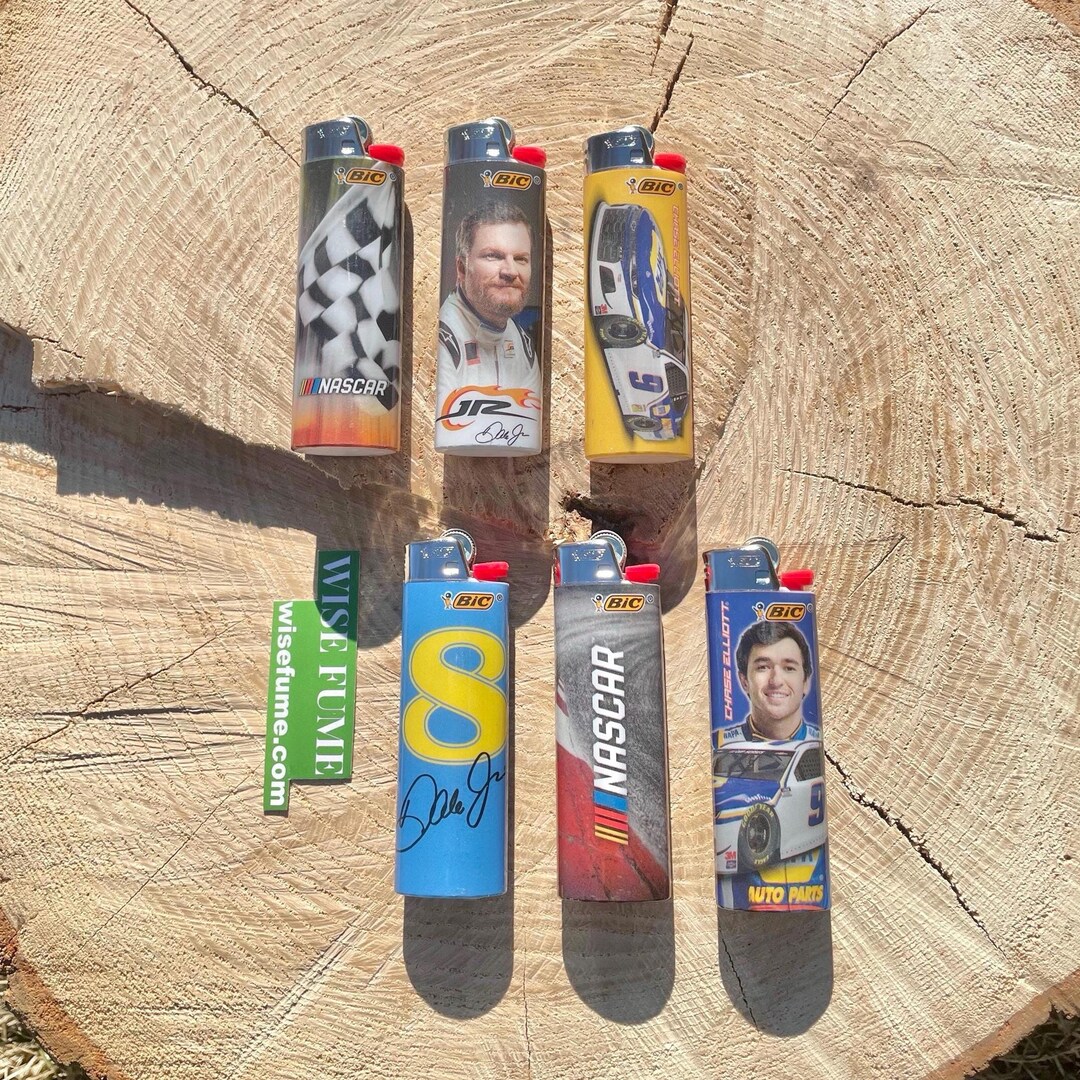 6 Pk Bic Nascar Chase Elliott Lighter Limited Edition Full Size (brand ...