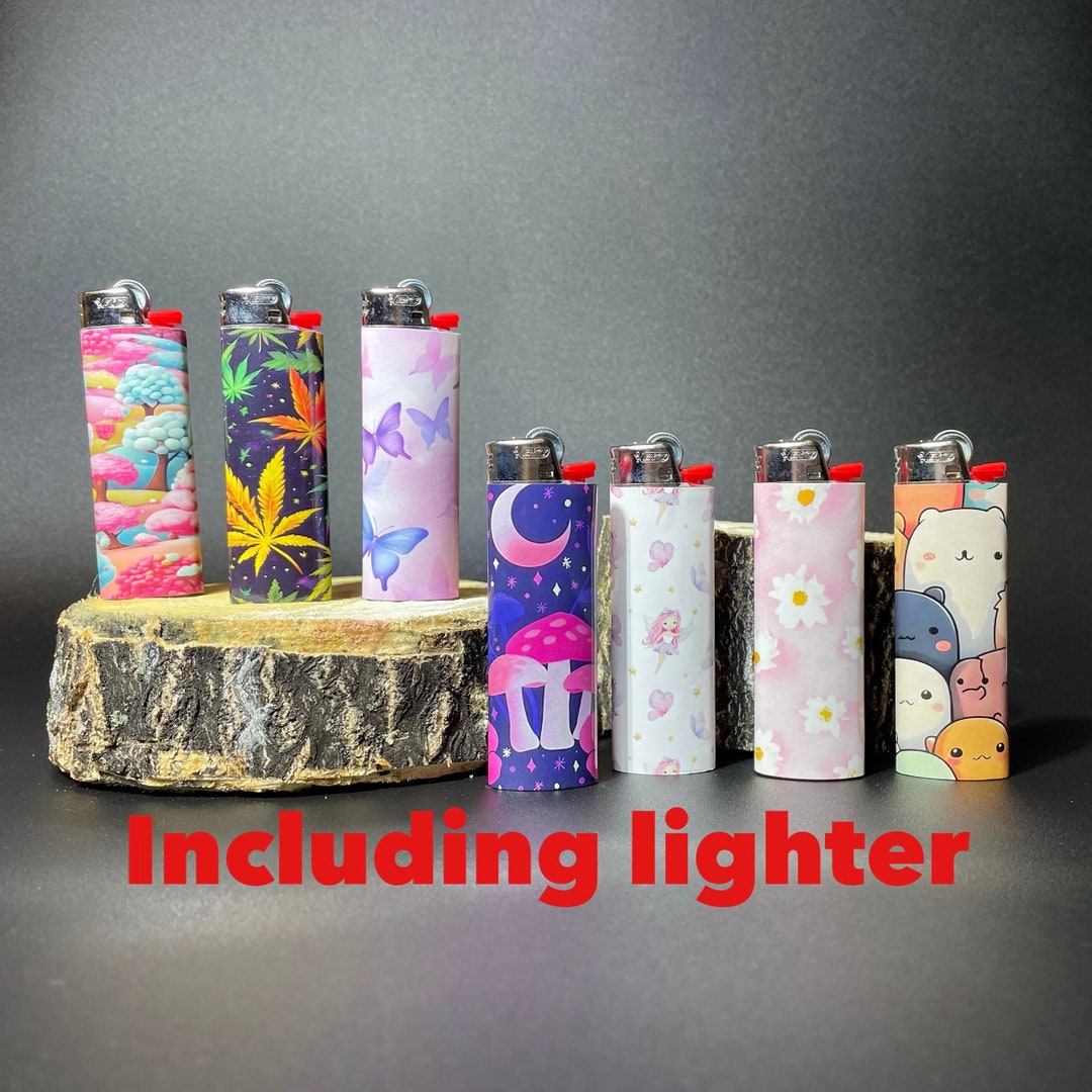 Custom Lighter Wrap Glossy Lighter Sticker Water Proof(including Full ...