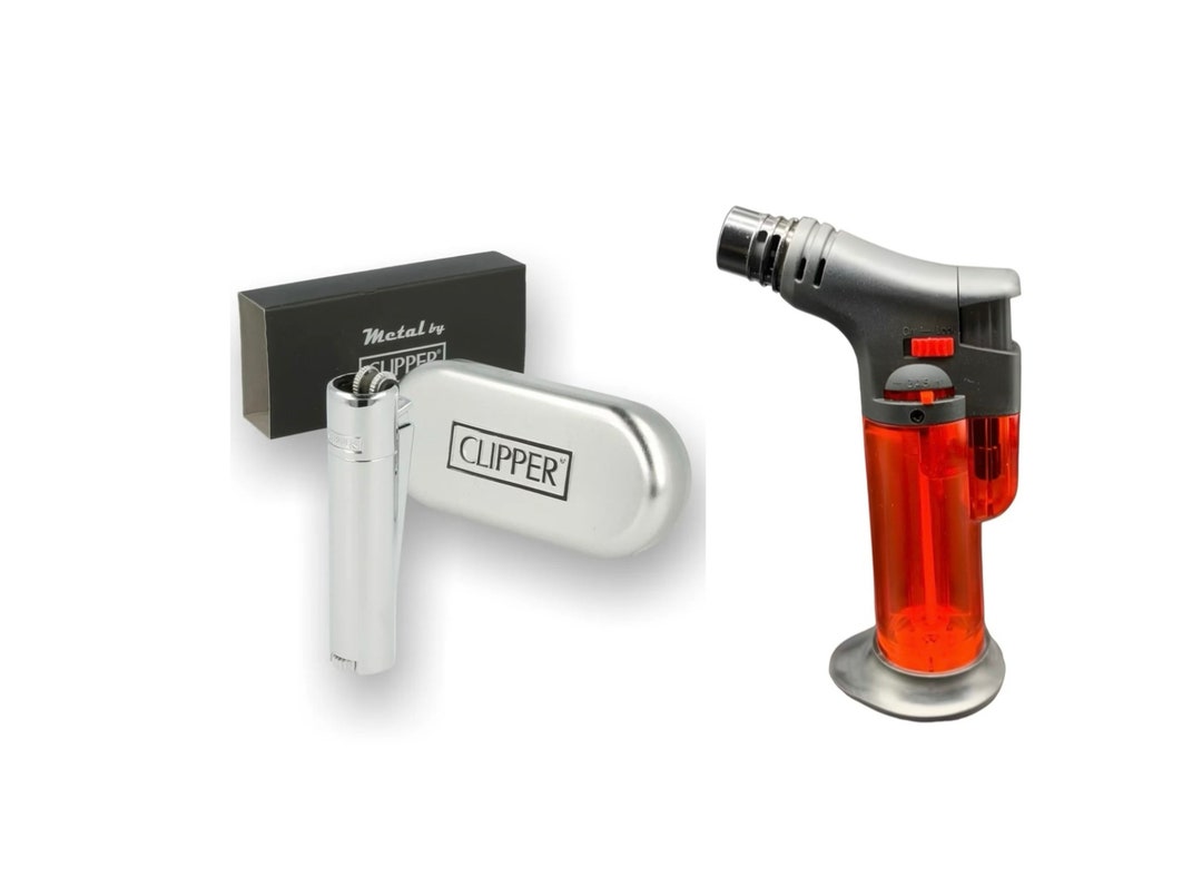 Clipper Full Size Refillable Metal Silver Lighter Special Collection ...