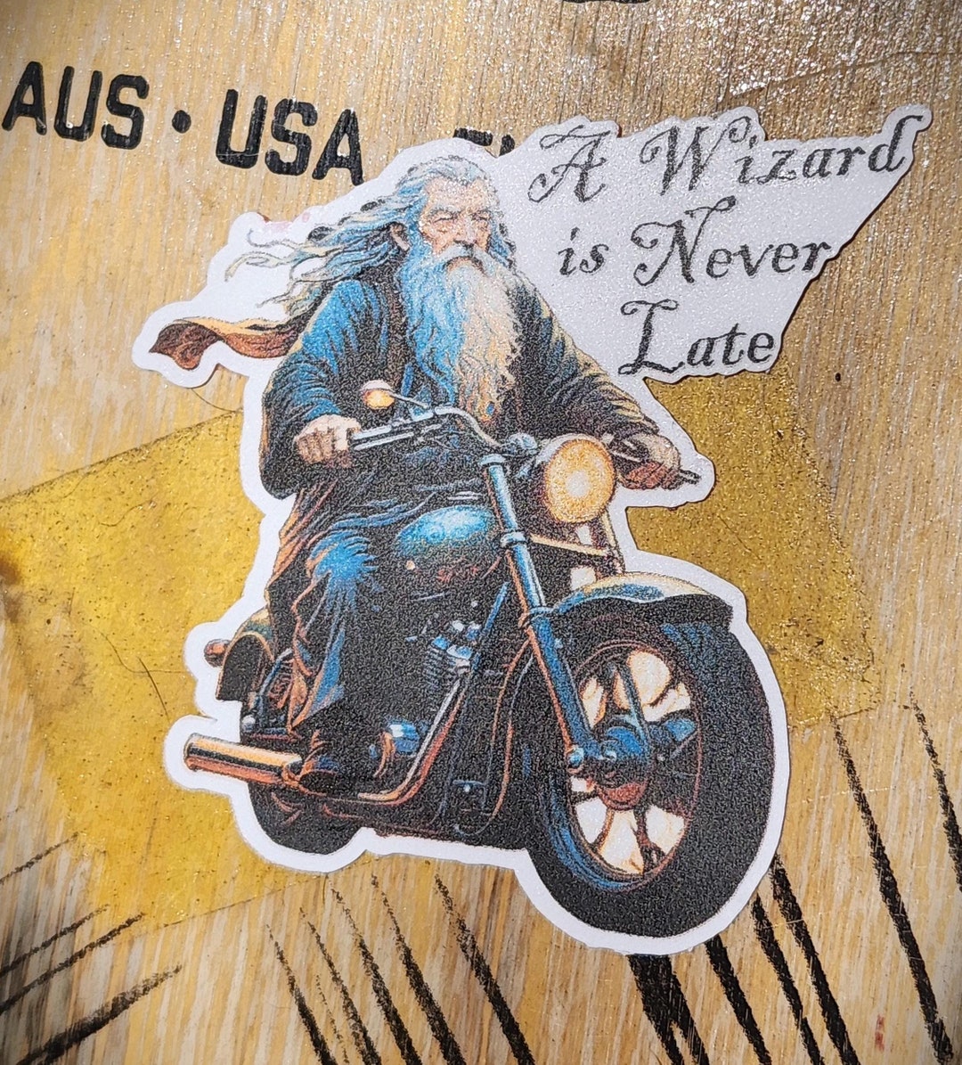 Die Cut Sticker - Lord of the Rings (gandalf) / Vinyl - Matte Laminated ...