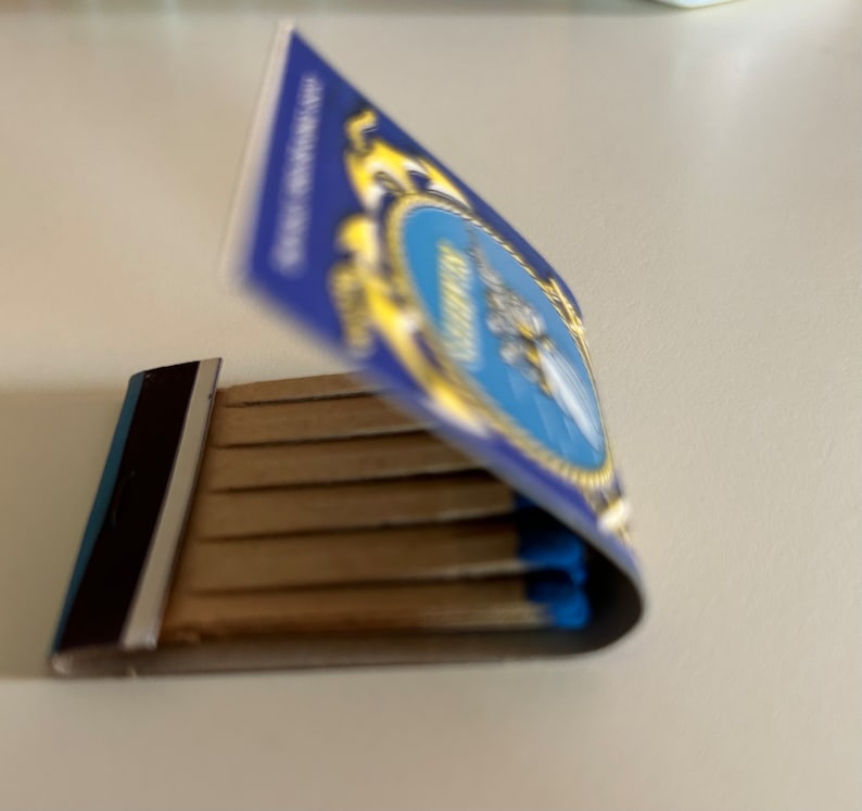 Vintage WWII Era US Navy Seabees Unstruck Matchbooks - Etsy