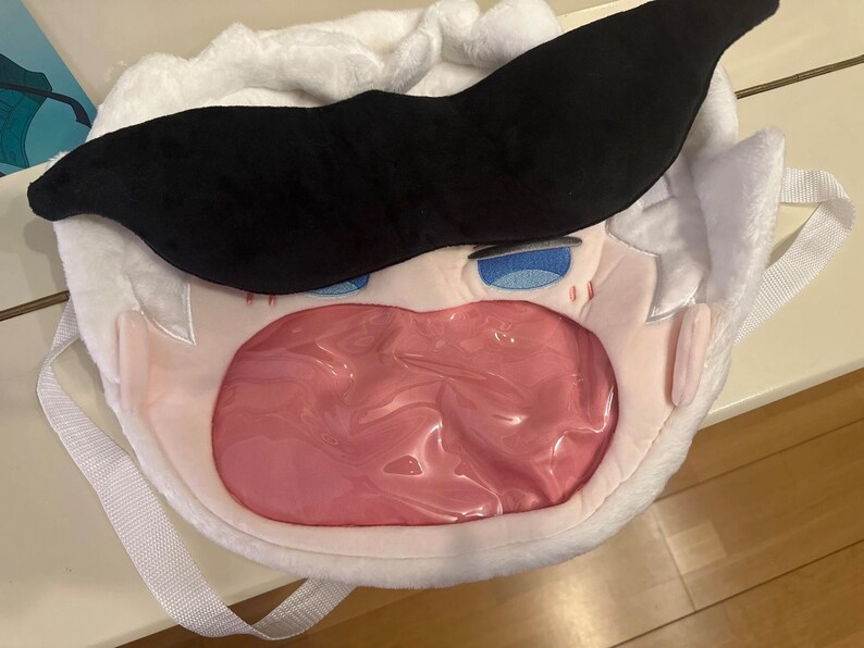 Jujutsu Kaisen Cute Gojo Sling Bag Pack Anime Cosplay Colorful ...