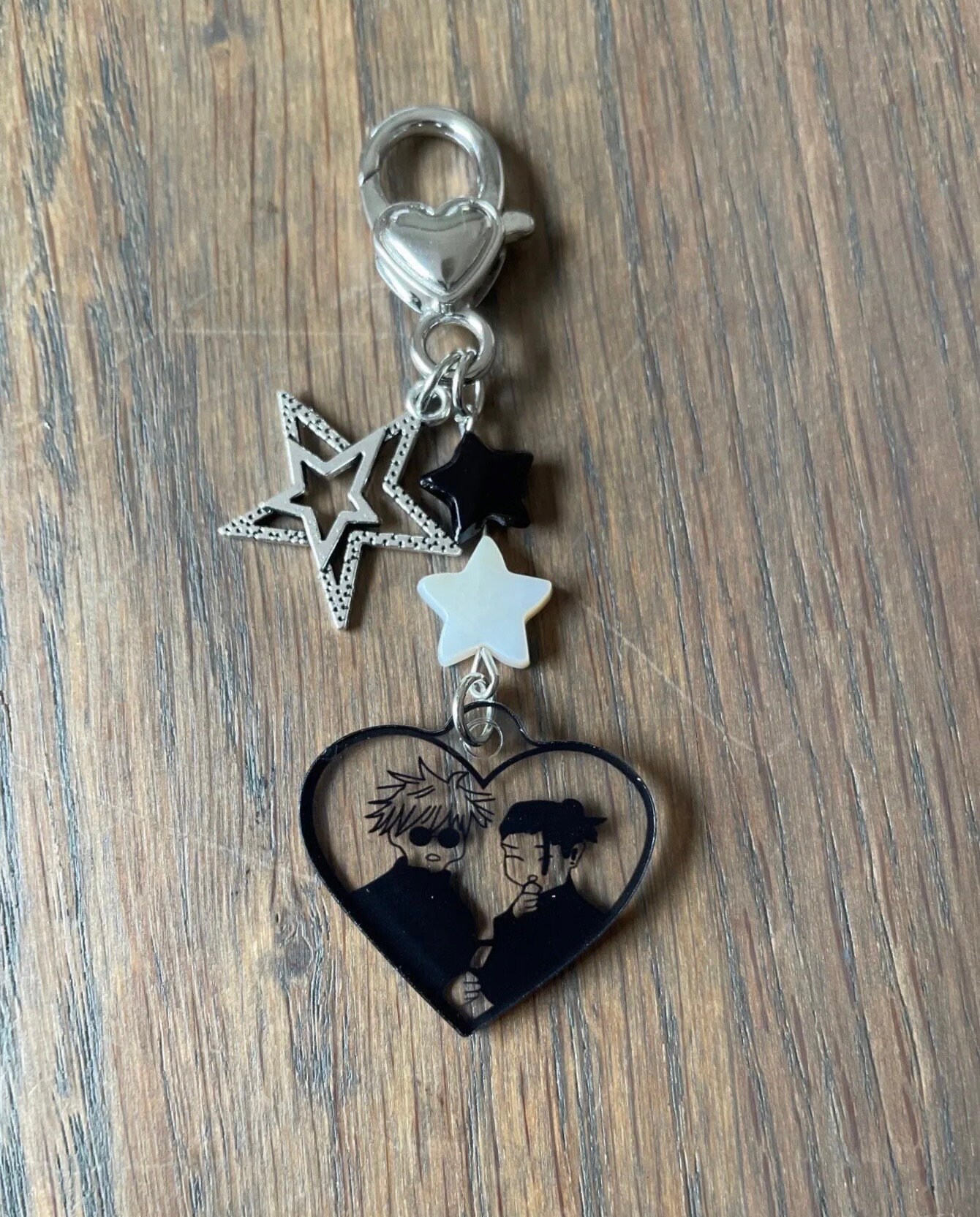 Jujutsu Kaisen Anime Handmade Keychain Cute Gojo Geto Matching ...