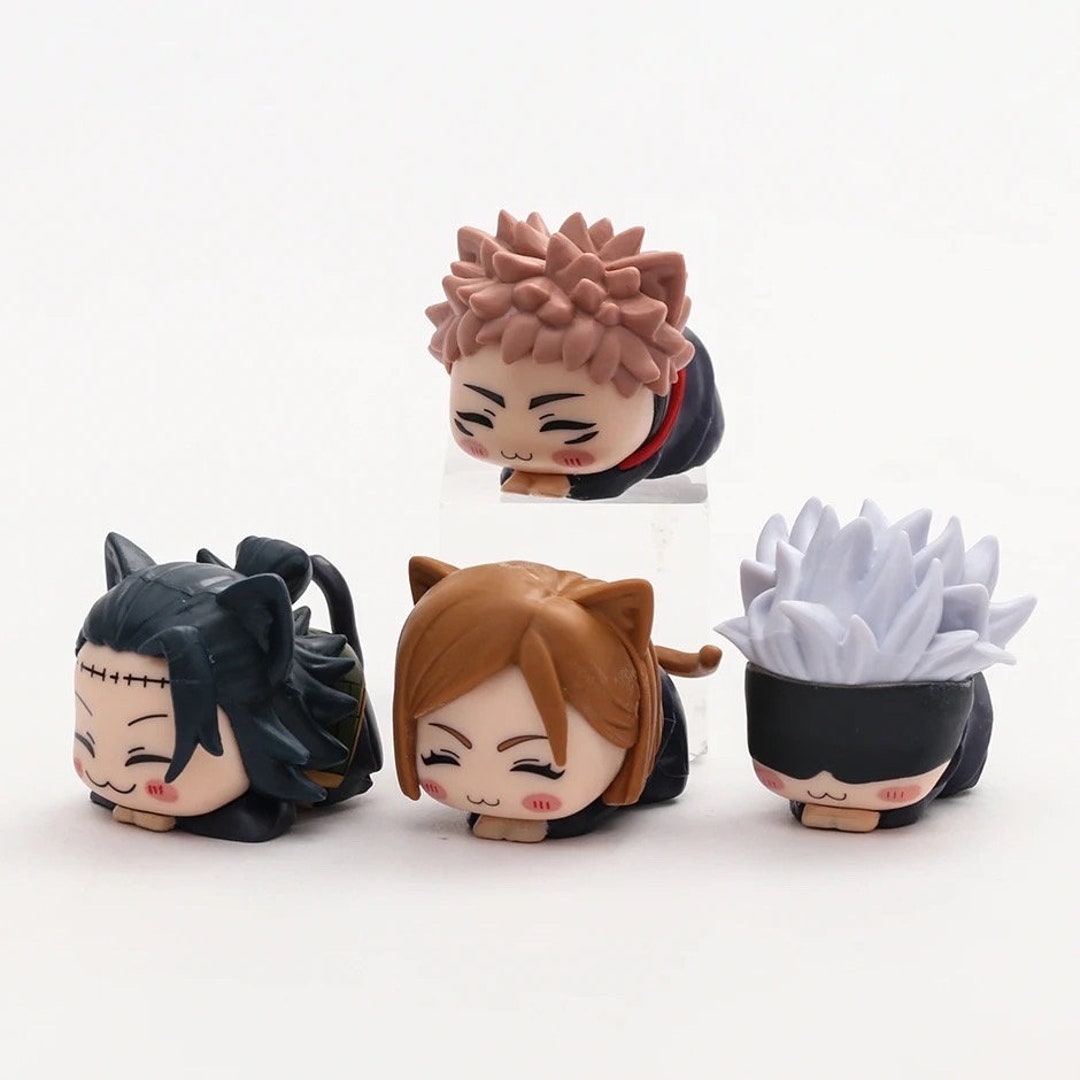 Anime Jujutsu Kaisen Toy Figure Cute Cat Sleeping Napping Version ...