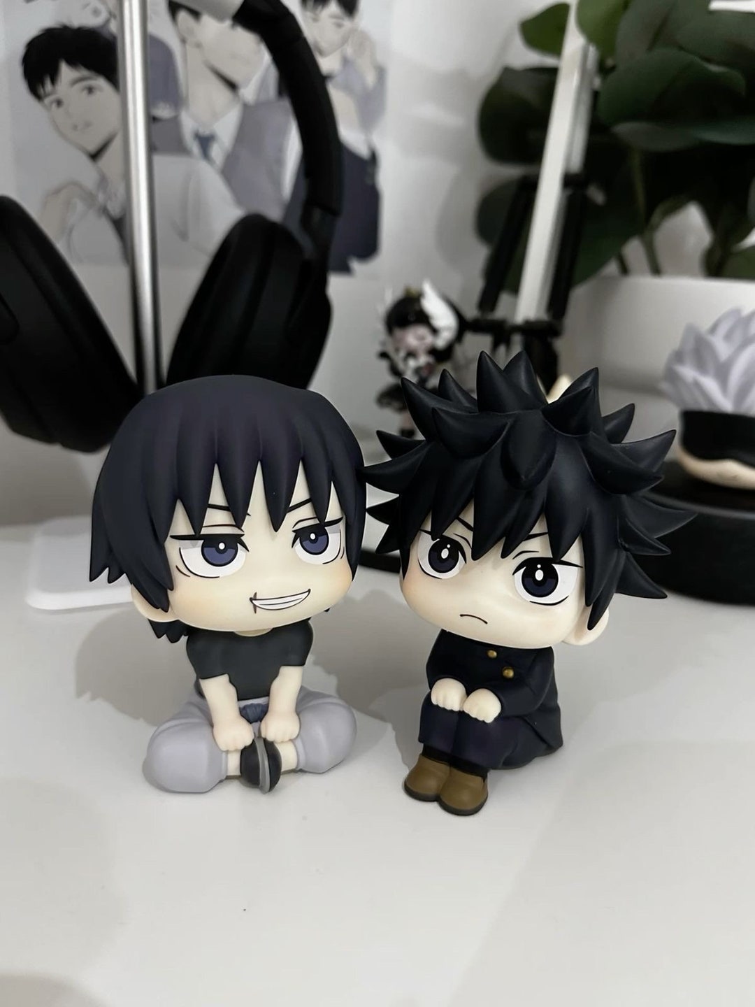 Anime Jujutsu Kaisen Cute Toji Fushiguro Pop Toy Figurine Toy Bubble ...
