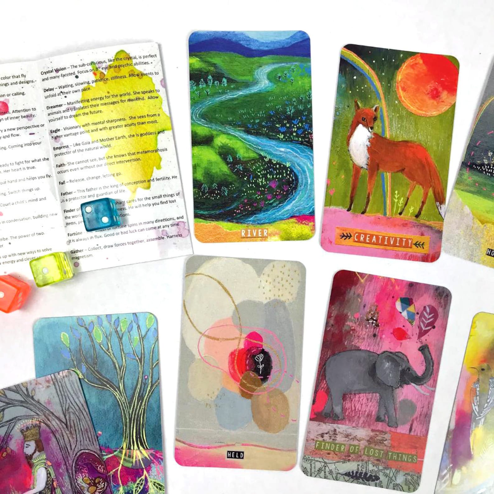 SYNCHRONICITY Oracle Deck 78 Cards Interpretation Booklet - Etsy Australia