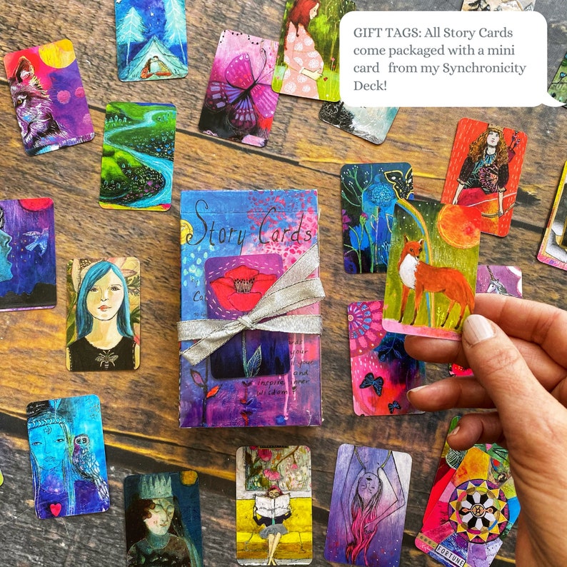 STORY CARDS Oracle Deck 70 cards and interpretation booklet | Etsy