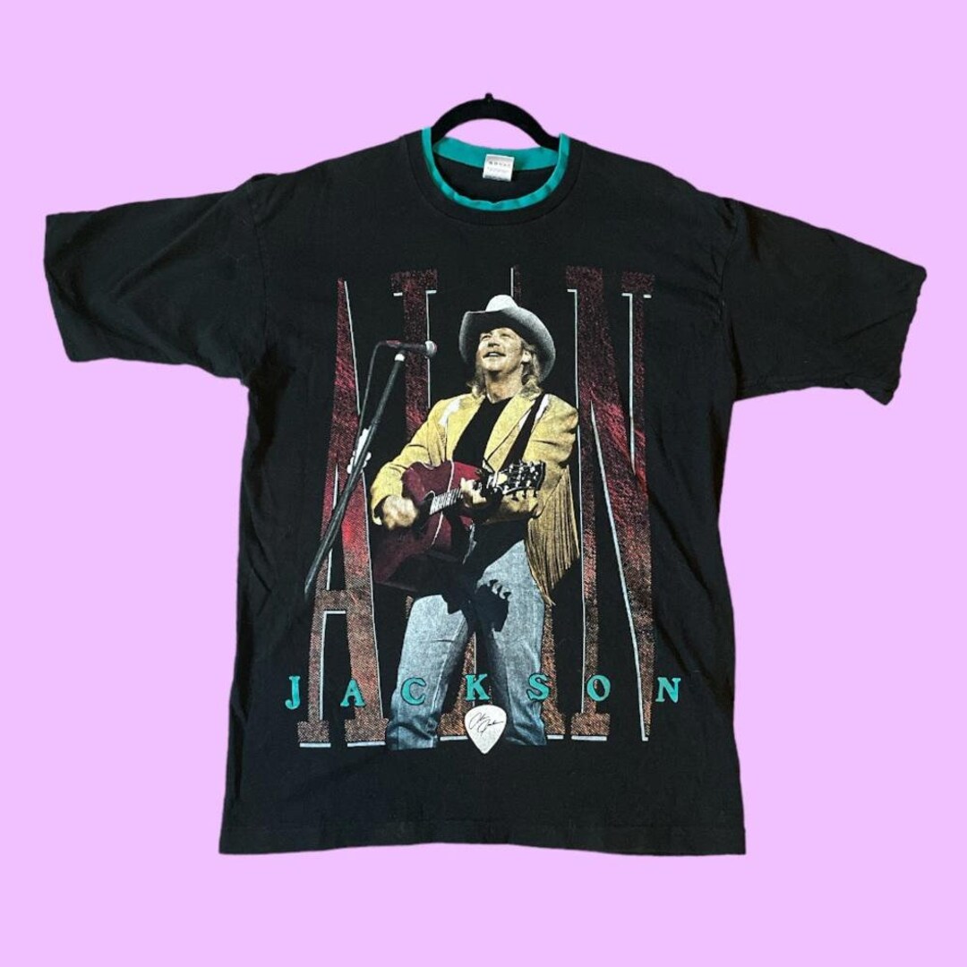 Vintage Rare 94 Alan Jackson on Tour Graphic Tee - Etsy
