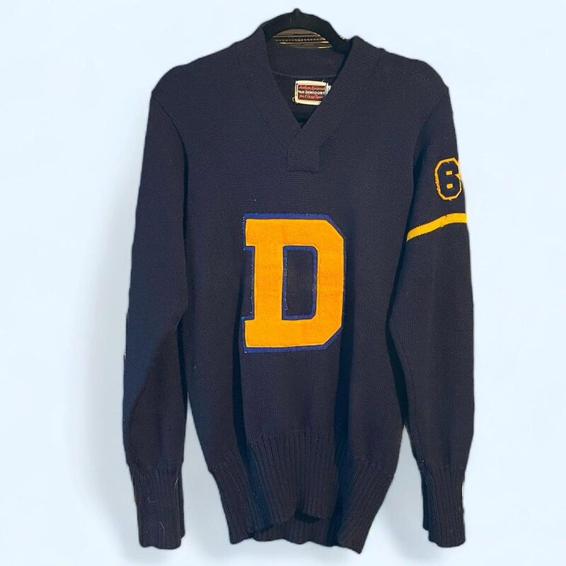 Letterman Sweater - Etsy
