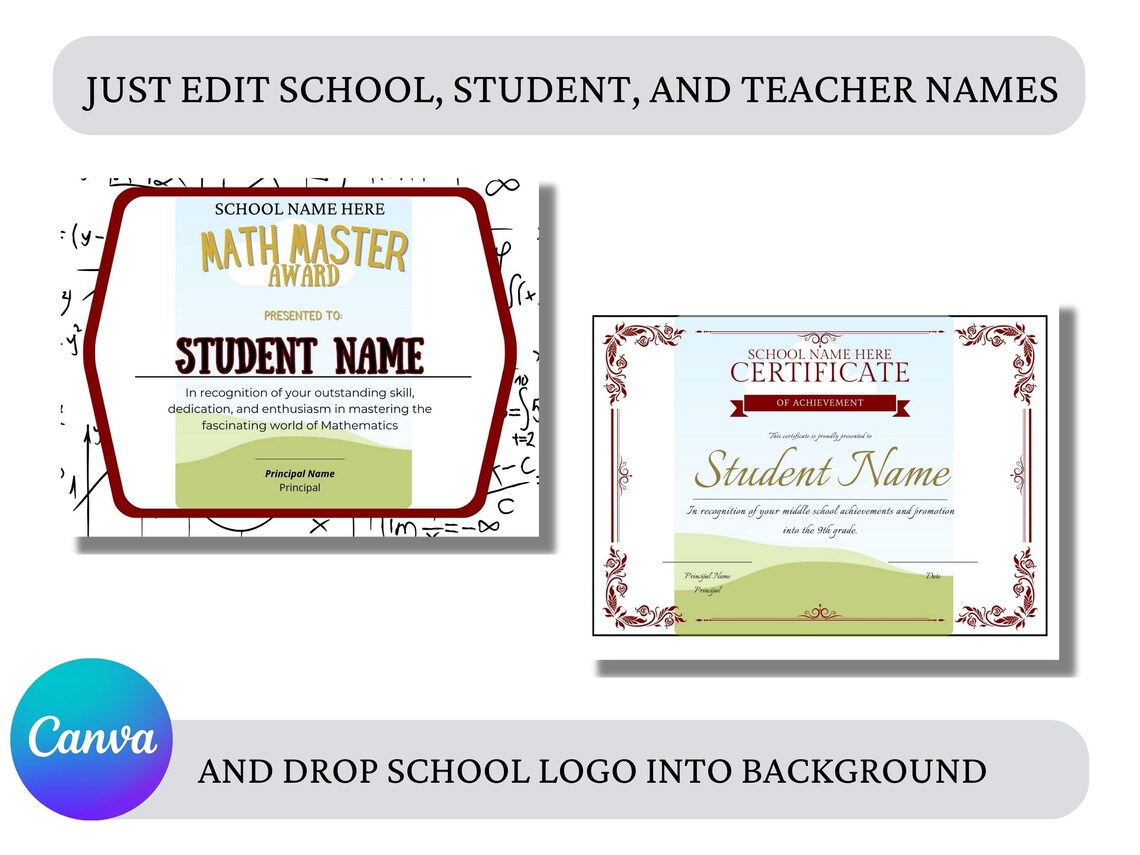 Custom Certificates MEGA BUNDLE - 15 Main Certificates Plus 4 BONUS ...