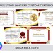 Custom Certificates MEGA BUNDLE - 15 Main Certificates Plus 4 BONUS ...